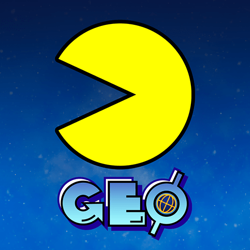 pac man geo logo - PVP