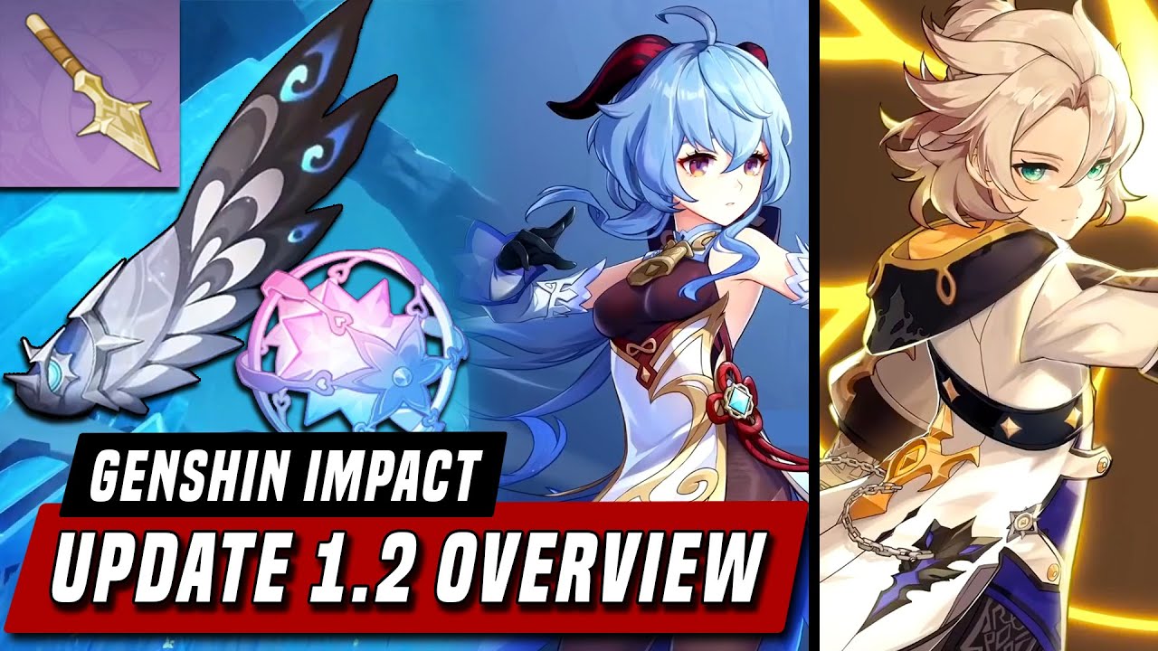 Genshin Impact Upcoming v1.2 Update New Map, Characters, Release Date ...