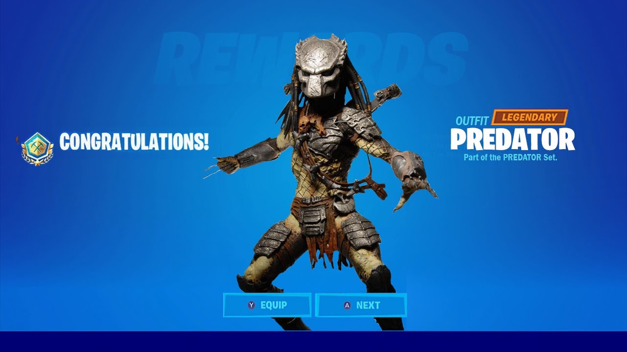 Official Teaser For Fortnite Predator Crossover Revealed