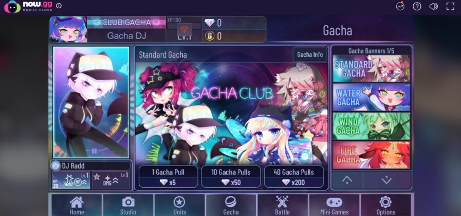 How To Play ‘Gacha Club’ On now.gg?