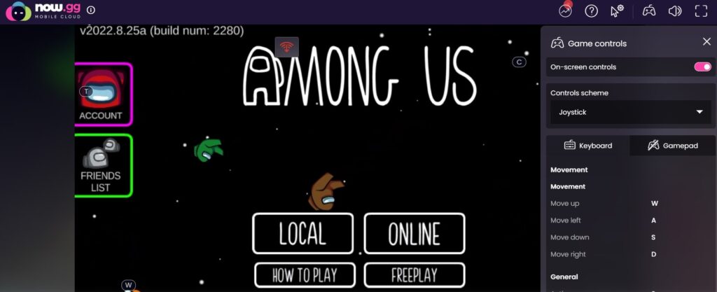 Among Us On now.gg: Play This Social Deduction Game On The Cloud
