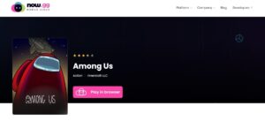 Among Us On now.gg: Play This Social Deduction Game On The Cloud